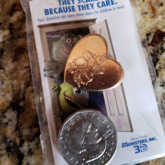 Disney | Jewelry | Collectible Monsters Pin | Poshmark